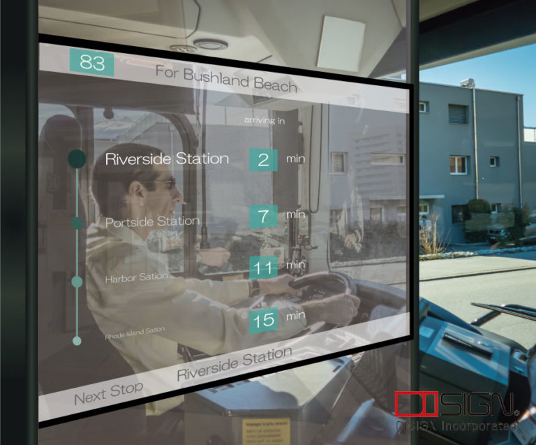 【Bus Driver’s Seat Protection Monitor】To Reduce the Risk of Contact ...